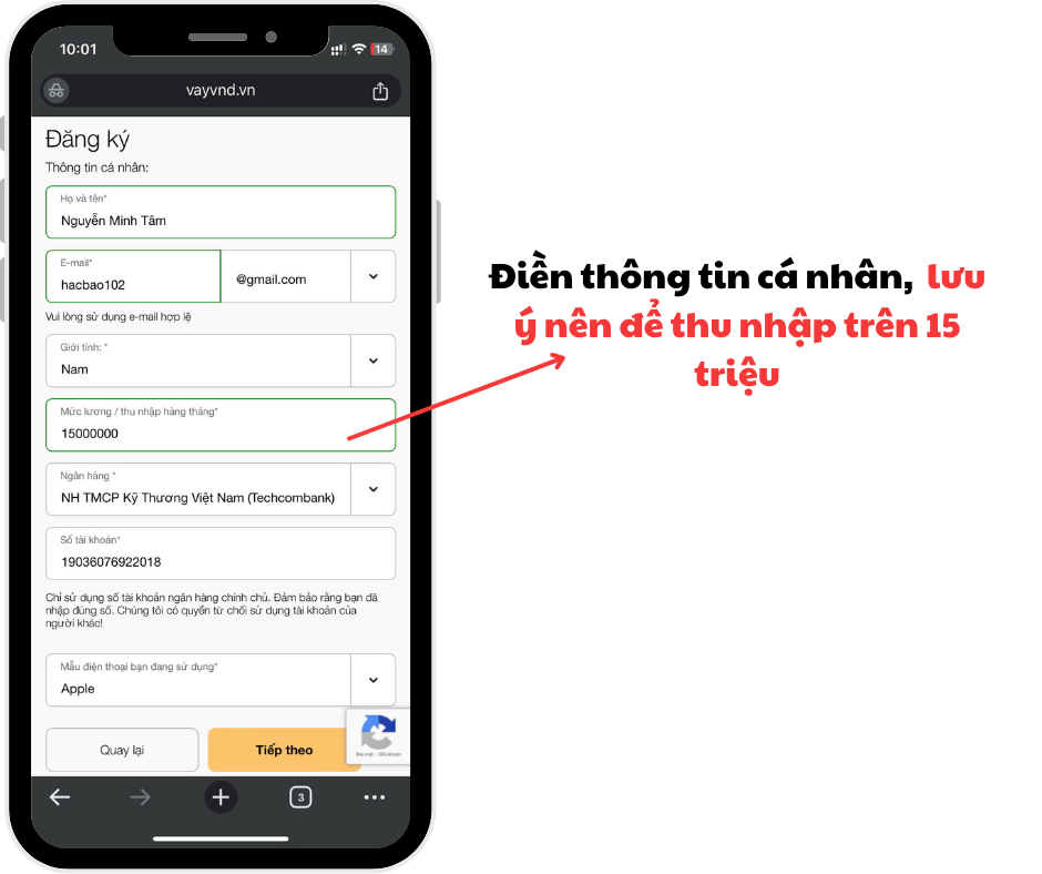 VayVND - Hướng dẫn chi tiết vay tiền online 5 triệu chỉ với CMND - Dược ...